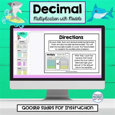 Decimal Multiplication Google Slides And Sheets TPT