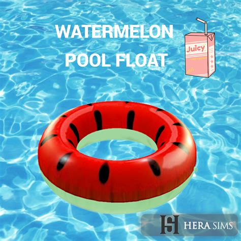 Watermelon Pool Float The Sims 4 Build Buy Curseforge