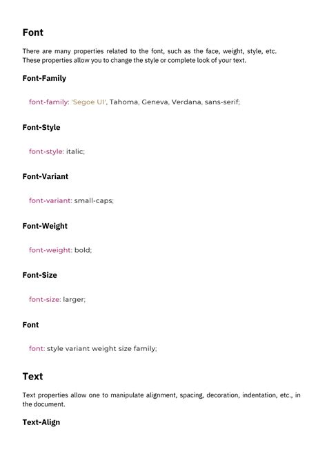 Solution Ultimate Css Cheat Sheet Studypool