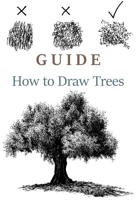 How To Draw Realistic Trees With Pen Ink Artofit