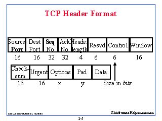 TCP Header Format