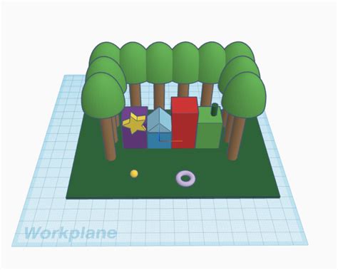 A Park With Tinkercad Code Blocks 9 Steps Instructables