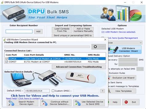 Bulk SMS Software For USB Modems Download Review
