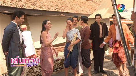 ข่าวเบื้องหลังฉากเดินตลาดของ ไมค์ ภัทรเดช มุกดา นรินทร์รักษ์ ในละคร เภตรานฤมิต