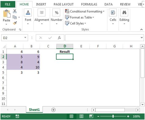 Sum Formula In Microsoft Excel