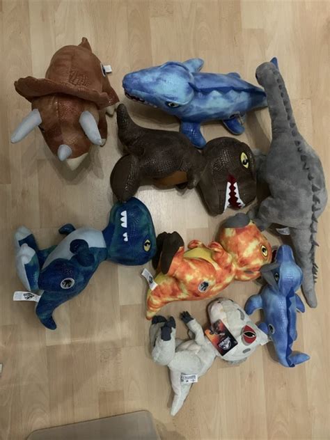 Jurassic Park Jurassic World Dinosaur Plush Bundle £2500 Picclick Uk