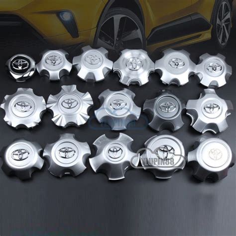 Jc 1pieces Chrome Alloy Wheel Center Hub Cap Hubcaps Caps Cover Rim Care Accessories For Toyota