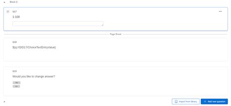 Redirecting Participants To Previous Questions To Revise Their Answers