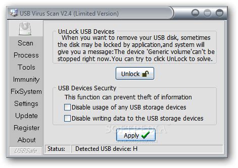 USB Virus Scan Download Softpedia