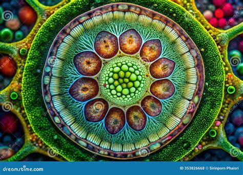 Unveiling The Intricate Structure Of A Moss Archegonium A Microscopic Exploration Of Plant Cell