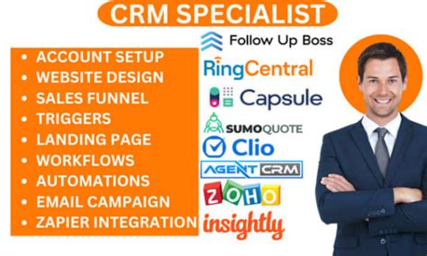 Setup Hubspot Pipedrive Capsule Insightly Apptivo Trello Creatio Jira Nimbie Crm By Sagelarry