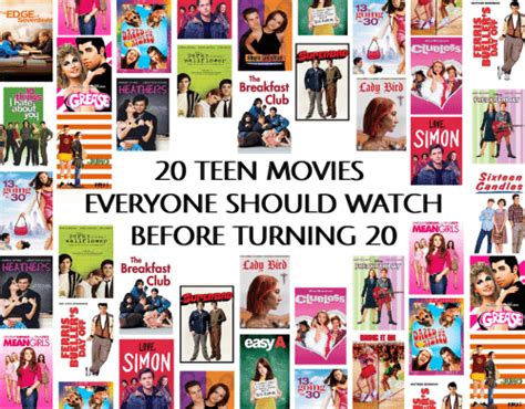 30 Teen Movies Everyone Should Watch Before Turning 20 Perhaps Maybe Not