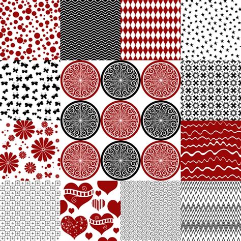 Monochrome Vector Patterns Vector Art Stock Images Depositphotos