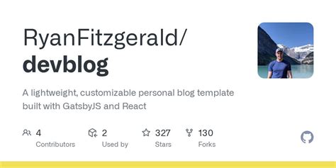 I Built A Blog Template With React Gatsby For Devs Wanting To Start Blogging Reactjs