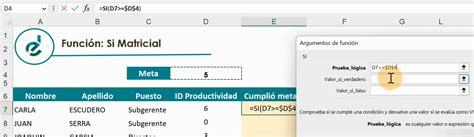 Si matricial Excel Cómo usar función SI matricial en Excel Diexperti