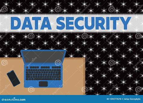 Word Writing Text Data Security Business Concept For Confidentiality