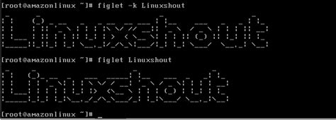 How To Install Figlet On Amazon Linux 2 AWS LinuxShout