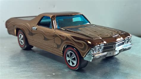 Hot Wheels 68 Chevy El Camino Red Line Club Neo Classics Series 6 2007
