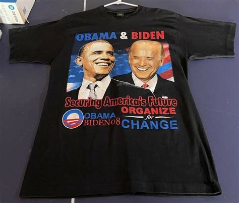 Vintage Obama And Biden T Shirt 2008 Largeのebay公認海外通販｜セカイモン