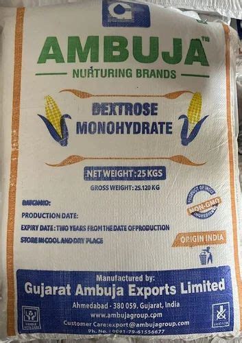Dextrose Monohydrate At ₹ 4750kg Mumbai Id 2852128067062