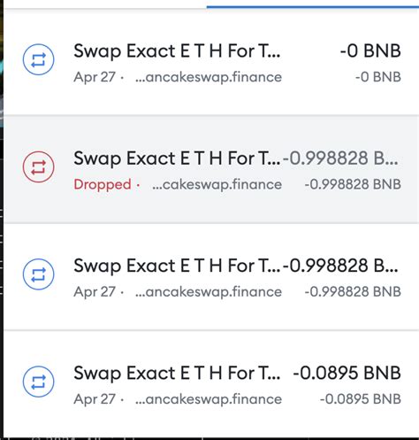 What Happens To Dropped Transaction Rmetamask