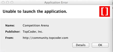 Java Mac Os Does Not Open Topcoder Arena To Open Stack Overflow