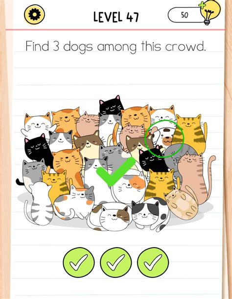 Brain Test All Star Level 47 Answer Text Video Qunb