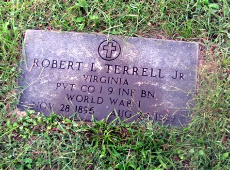 Robert L Terrell Jr 1896 1969 Find A Grave Memorial