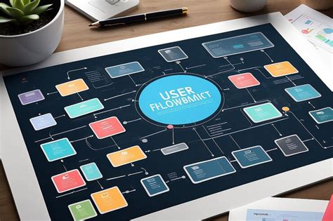 Premium Photo Ux Ui Flowchart Application Development Prototype