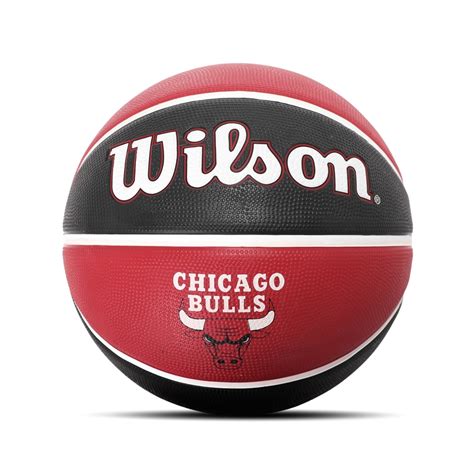 Wilson 籃球 Nba Chicago Bulls 公牛隊 紅 黑 深溝紋 室外 運動 標準 7號球 威爾森 Wtb1300xbchi