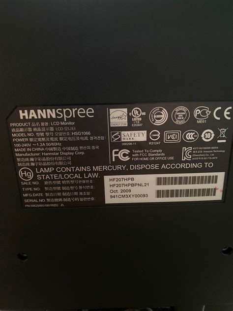 Hannspree Lcd Monitor Computers And Tech Desktops On Carousell