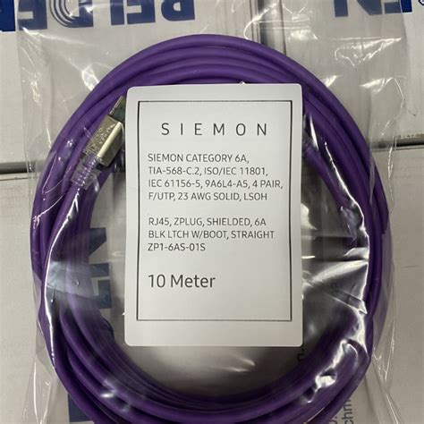 Jual Patch Cord Cat 6A Siemon 10 Meter Jakarta Pusat Rekannetwork Tokopedia