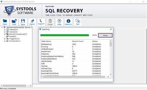SQL Repair Tool For Corrupt MDF NDF Database Recovery Free Demo
