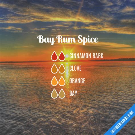 Bay Rum Spice Essential Oil Diffuser Blend Essential Oil Blends