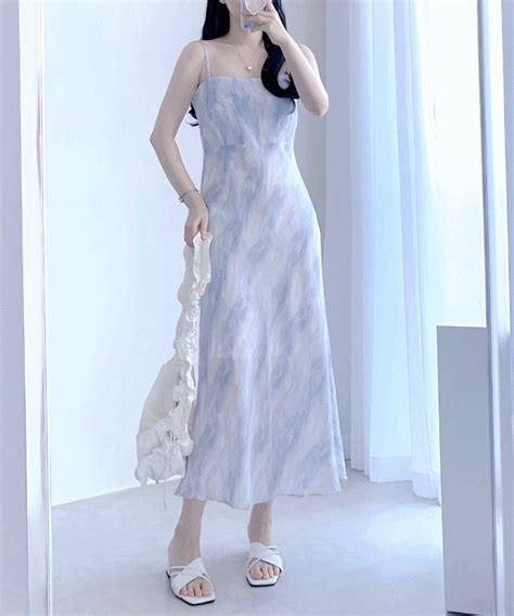 휴가룩색감깡패 여름 휴양지 나시 스트랩 뷔스티에 원피스 비치룩 바캉스룩 에이블리