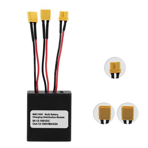 Rooha Electric Scooter Battery Connection Adapter Switcher Module Ebike 12v 100v Lithium Battery