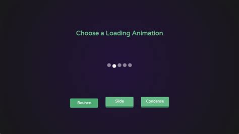 Animated Dot Loaders Css