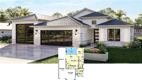 Spanish Style 3 Bedroom House Plans