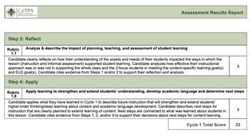CalTPA Cycle 1 Biology Example Passed By Cellular Creations TPT