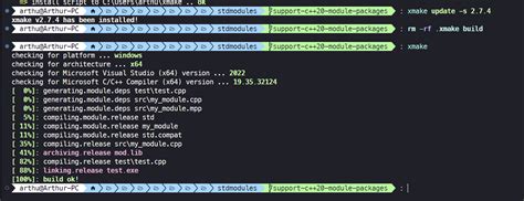 msvc standard modules fail · issue 3243 · xmake io xmake · github