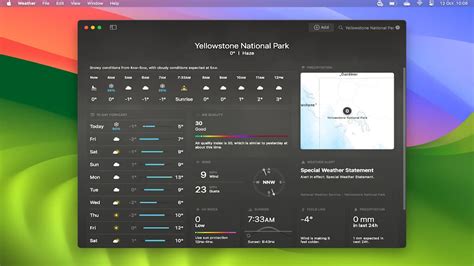 See Historical Temperatures And Rainfall In Mac Weather App RAWinfopages