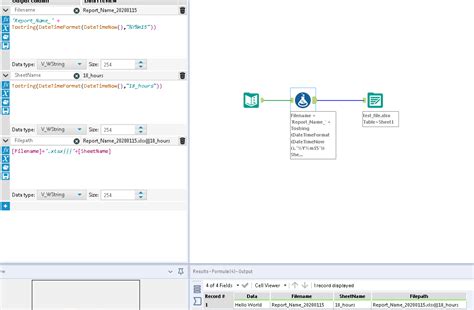 solved create separate tabs for each day and seperate she alteryx