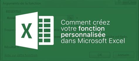 Tuto Comment Créer Des Fonctions Personnalisées Dans Excel Sur