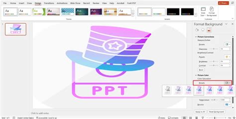 قراردادن عکس در پس زمینه پاورپوینت تنظیمات آموزش تصویری