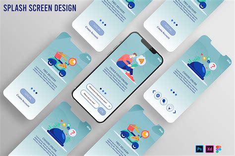 Splash Screen Design Behance