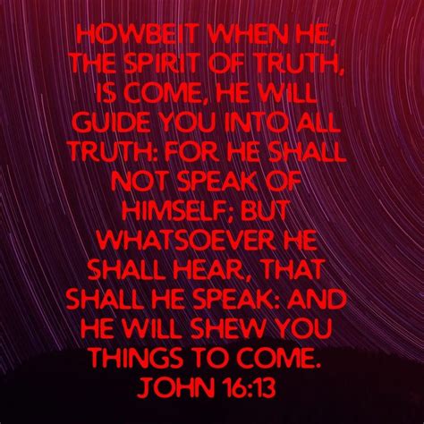 John 16 13 Bible Verse Image