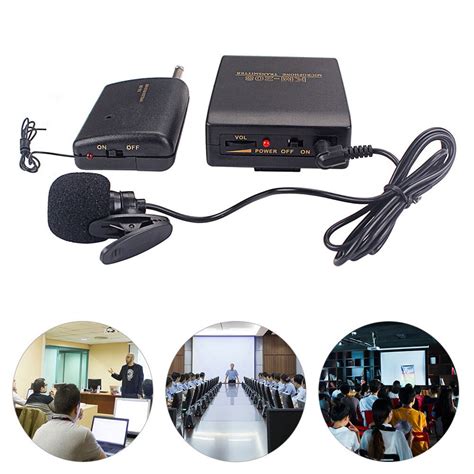 Wireless Receiver Lapel Collar Clip Mini Mic Syste Grandado