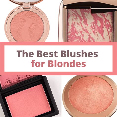 Best Blushes For Women With Blonde Hair