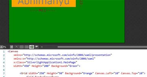 Matrixtransform In Xaml Silverlight