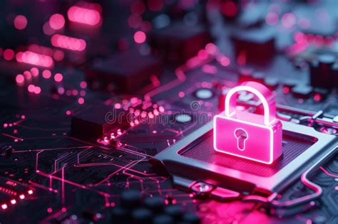 Cyber Security Technology Smart Motherboard Chip And Cloud Serviceai